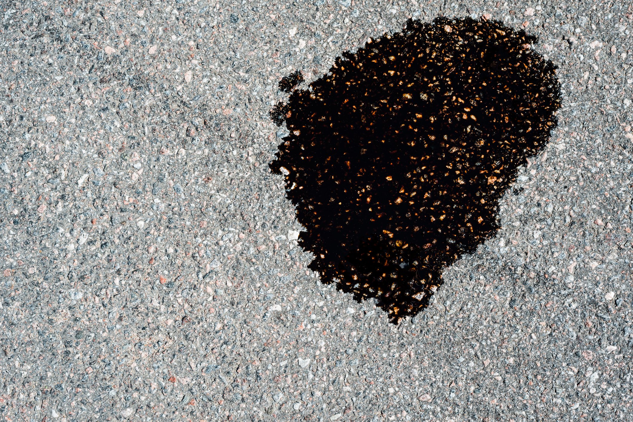 How to Repair Oil Spots in Asphalt